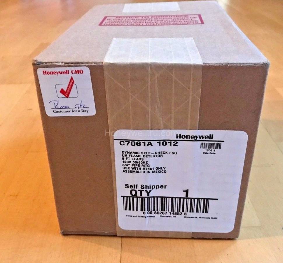 Honeywell C7061A1012 ультрафиолетовый датчик пламени заказать